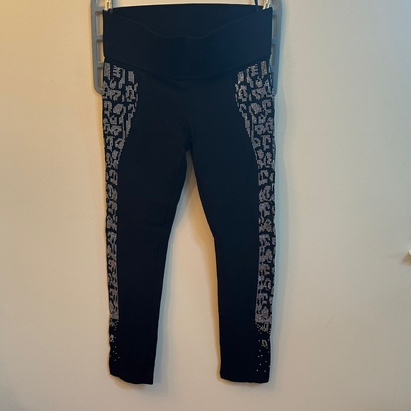 Galife | Pants & Jumpsuits | Galife Rhinestone Panel Leggings Turkish ...